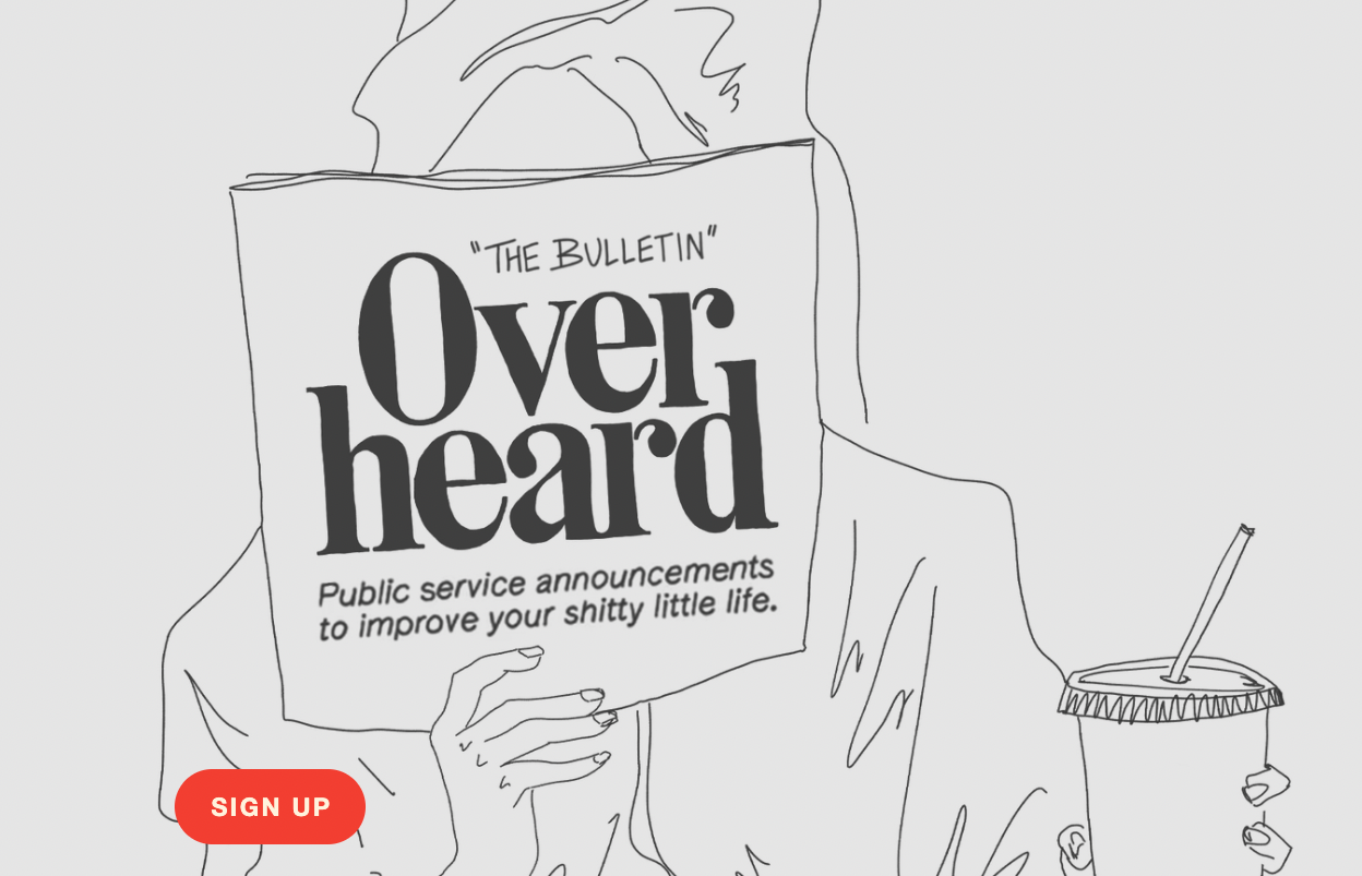 話題のインスタアカウント：Over heard LA | 1％の情熱ものがたり