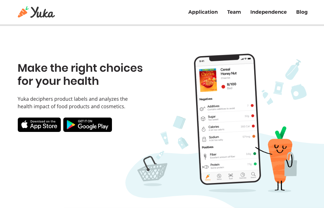 健康評価アプリ：Yuka Appのお話 | 1％の情熱ものがたり